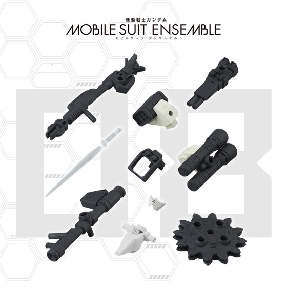 Mobile Suit Gundam | MOBILE SUIT ENSEMBLE 08 – MS Weapon Set | Shopee ...