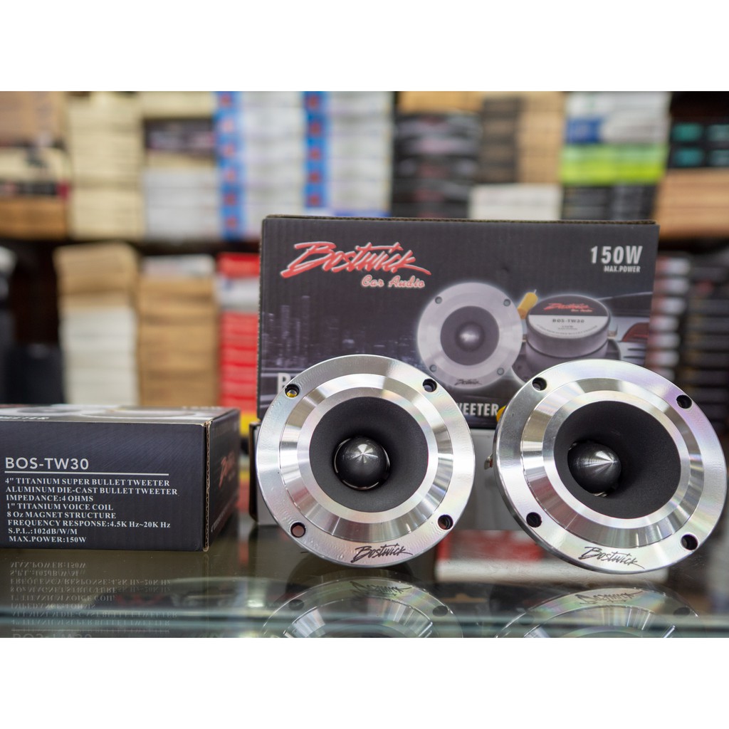 Bostwick รุ่น BOS-TW30 ลำโพงแหลมจาน4"คุณภาพแจ่มๆ | Shopee Thailand