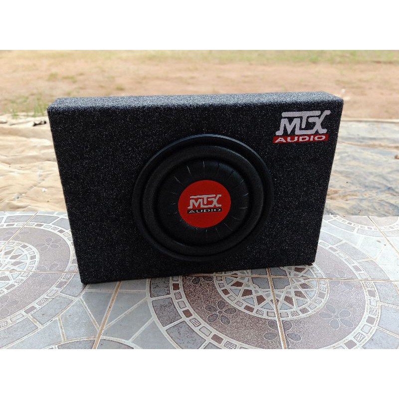 MTX ตู้ลำโพงซับสำเร็จรูปขนาด 10นิ้ว MTXรุ่น RTF10P มือสอง | Shopee Thailand