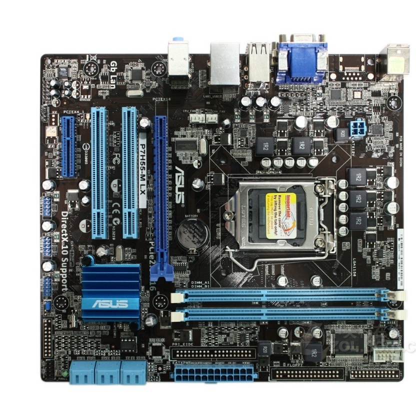 ASUS P7H55-M LX / PLUS คอมพิวเตอร์ เมนบอร์ด Mainboards LGA1156 | Shopee ...