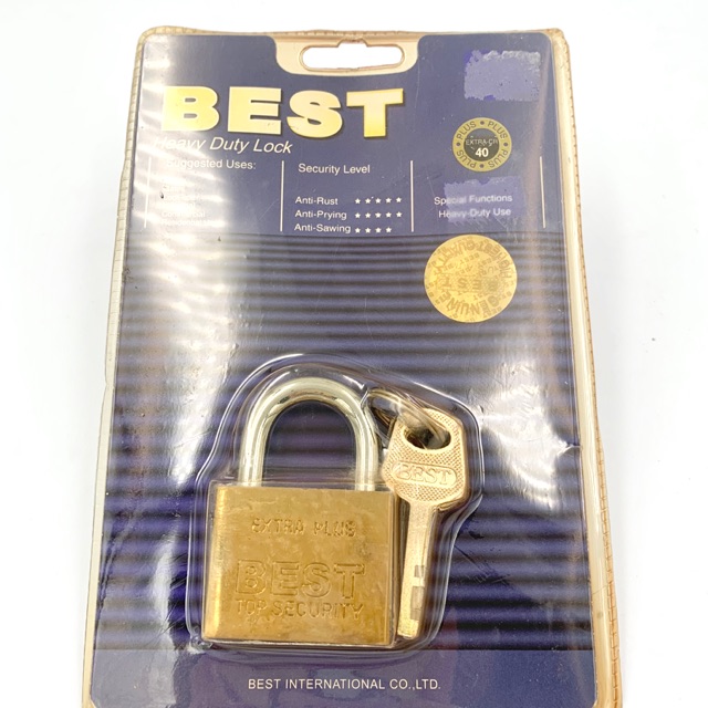 กุญแจ BEST top security Extra CR40 | Shopee Thailand
