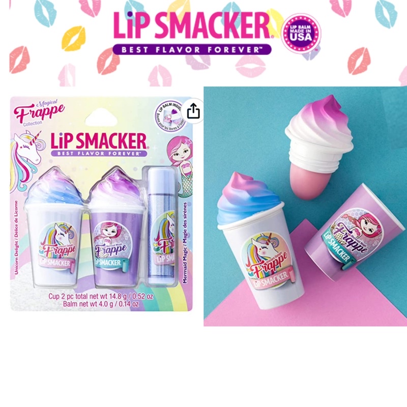 Lip Smacker kids party pack💰จ่ายปลายทางได้ 💵แท้ 💯 | Shopee Thailand