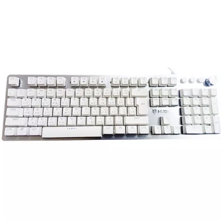 Nubwo NK-34 Mechanical Keyboard FLICKER คีย์บอร์ดเกมมิ่ง-Rose Gold ...