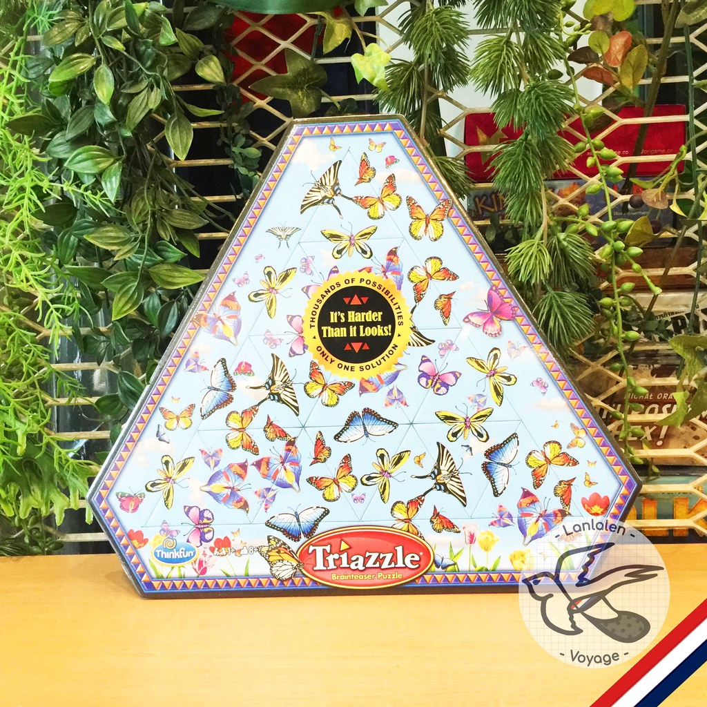 Triazzle Puzzles Dolphin / Butterfly / Frog EN Thinkfun ห่อของขวัญฟรี ...
