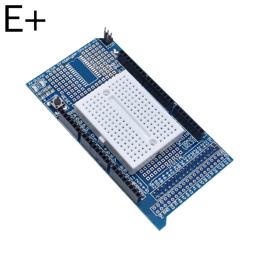 Mega 2560 R3 Proto Prototype Shield V3.0 บอร์ดพัฒนาขยาย + Mini PCB Breadboard 170 จุดผูกสําหรับ ...