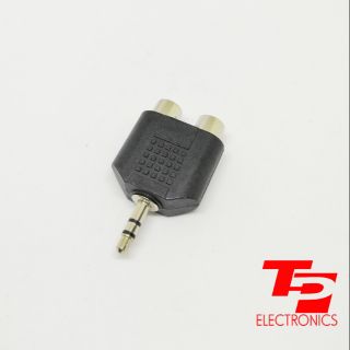 ปลั๊ก TR. Stereo 3.5 mm / แจ็ค RCA x2 หัว พลาสติก | Shopee Thailand