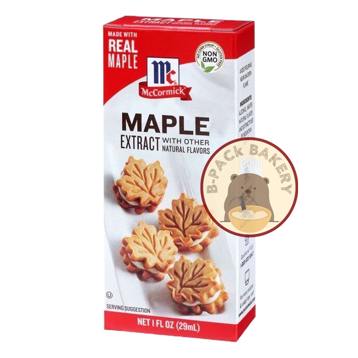 (29ml) แม็คคอร์มิค เมเปิล เอ็กซ์แทรค (วัตถุแต่งกลิ่นธรรมชาติ) McCormick ...