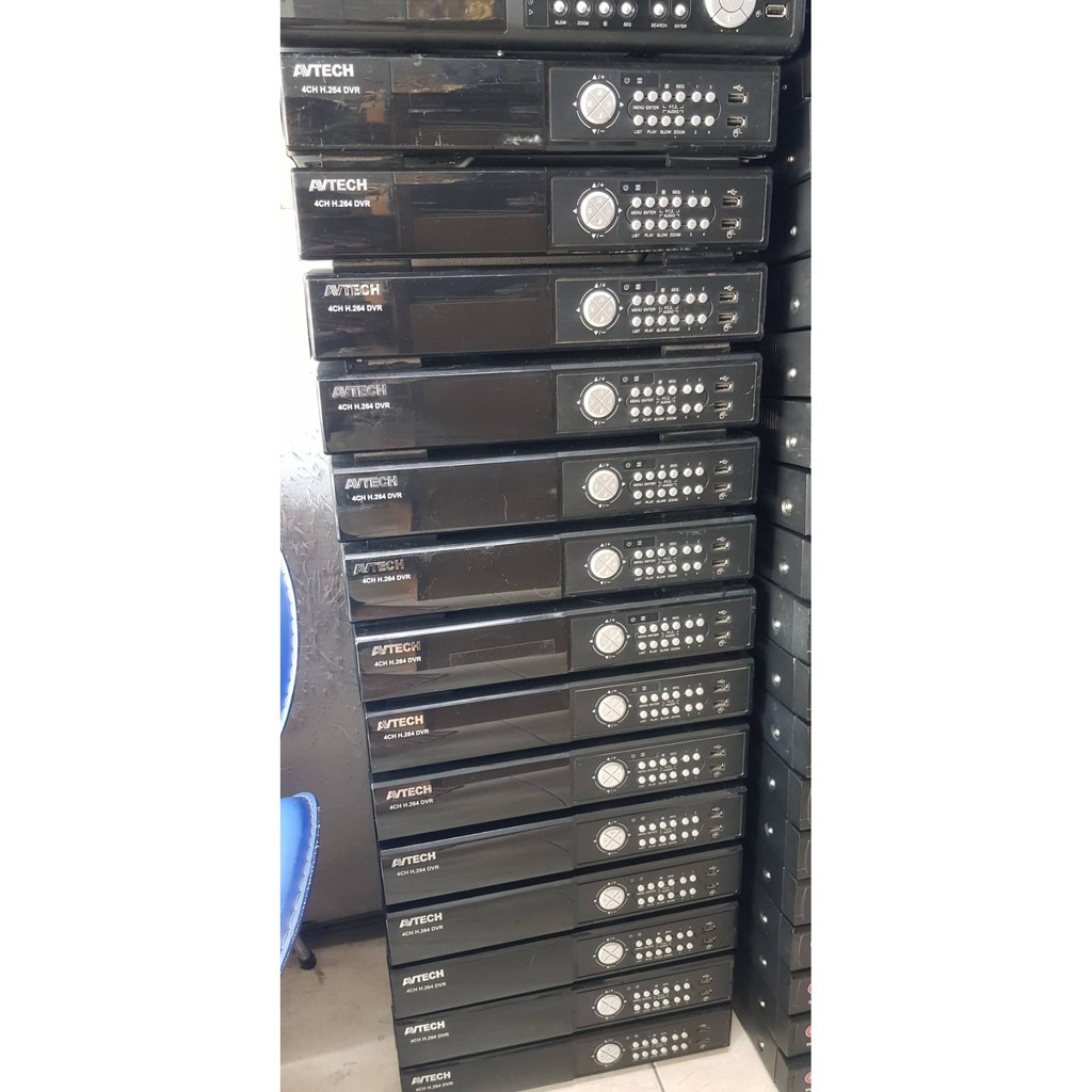 เครื่องบันทึก กล้องวงจรปิด AVTECH 4 กล้อง รุ่น AVC791ZB(EU)-C มือสอง ...