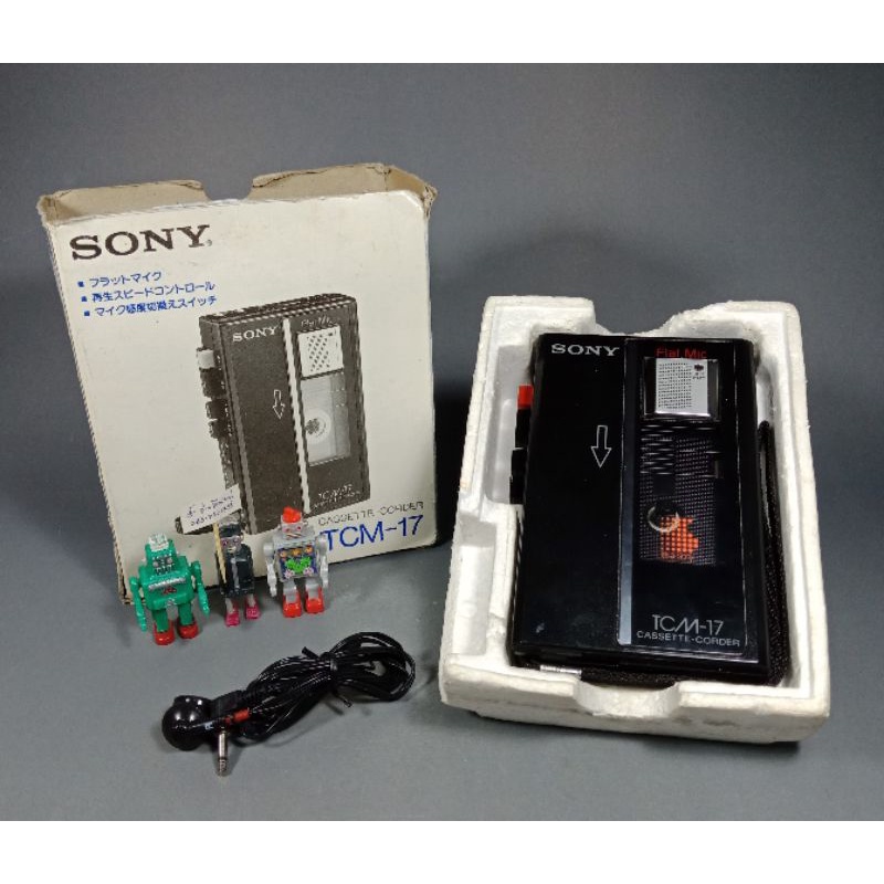 Sony Walkman TCM-17 พร้อมกล่องเดิม | Shopee Thailand