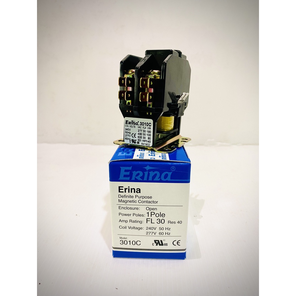Erina แมกเนติก (Magnetic Contactor) ขนาด 20A ,25A ,30A /1Pole | Shopee ...