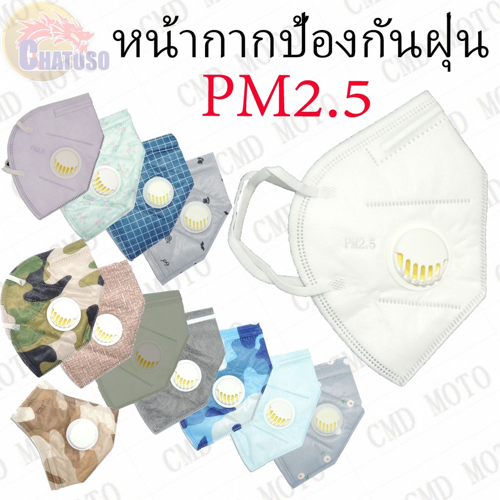 หน้ากากป้องกันฝุ่น PM2.5 1ถุงมี2ชิ้น !!!ราคาถูก!!! | Shopee Thailand