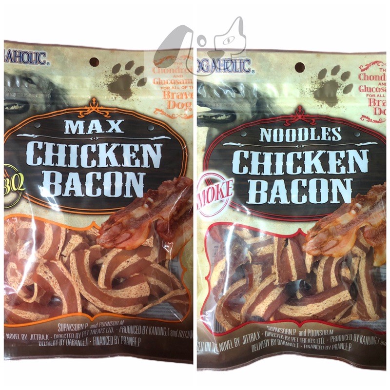 Max chicken ชิกเก้น เบค่อน ขนมน้องหมา | Shopee Thailand