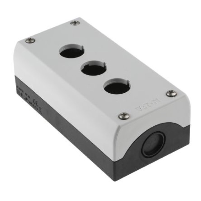 Eaton M22-I3 กล่องสวิตซ์ปุ่มกด3 รู Housing Push button 3 hole ขนาด 22mm ...