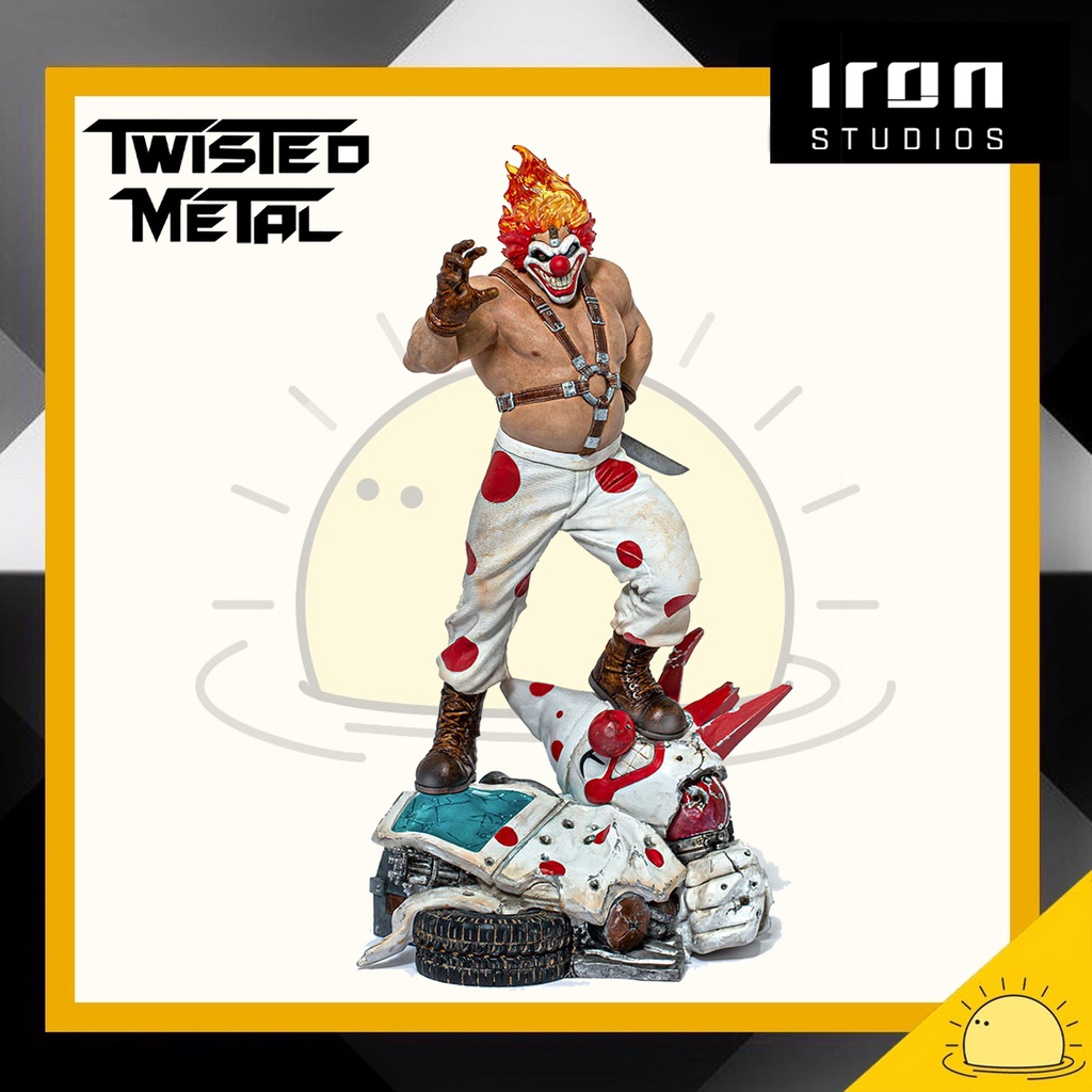 Iron Studios Sweet Tooth Needles Kane - Twisted Metal 1/10 | Shopee ...