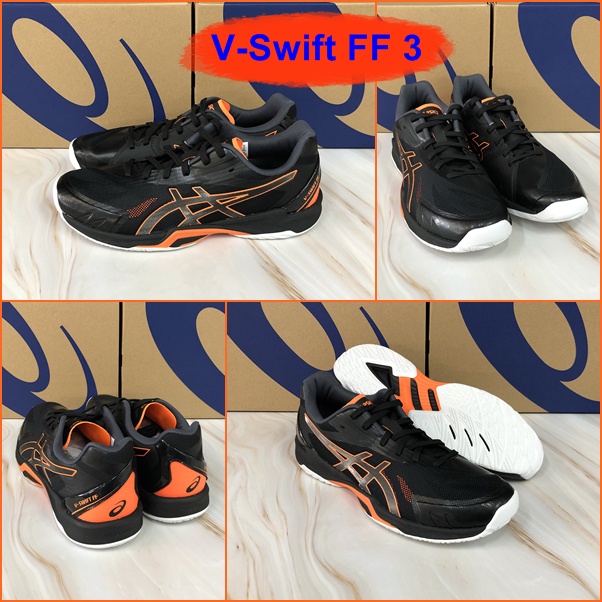 Asics V-Swift FF 3 สุดยอดรองเท้า Indoor สีสันสวยงาม หนานุ่ม รองรับแรง ...
