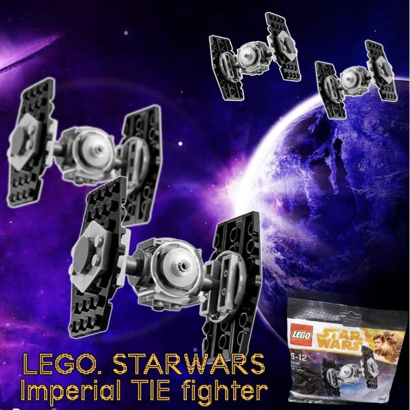 ของแท้ 100% LEGO Star Wars Imperial TIE Fighter Bagged Set [30381 ...