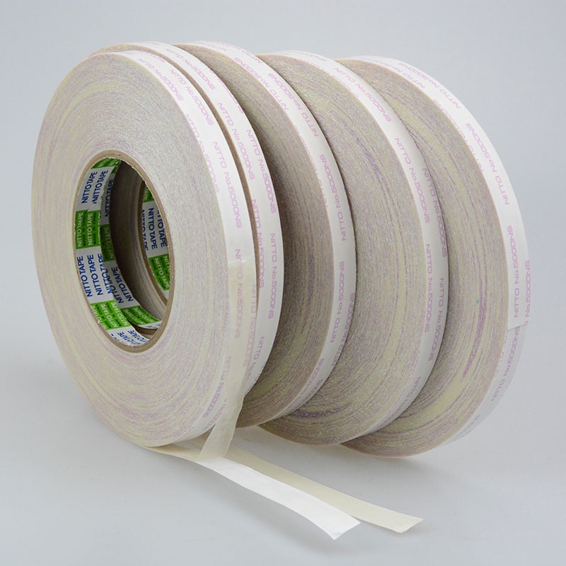 NITTO NO.5000NS เทปกาวสองหน้าแบบบาง หนาเพียง 0.16 มิลลิเมตร TISSUE TAPE ...