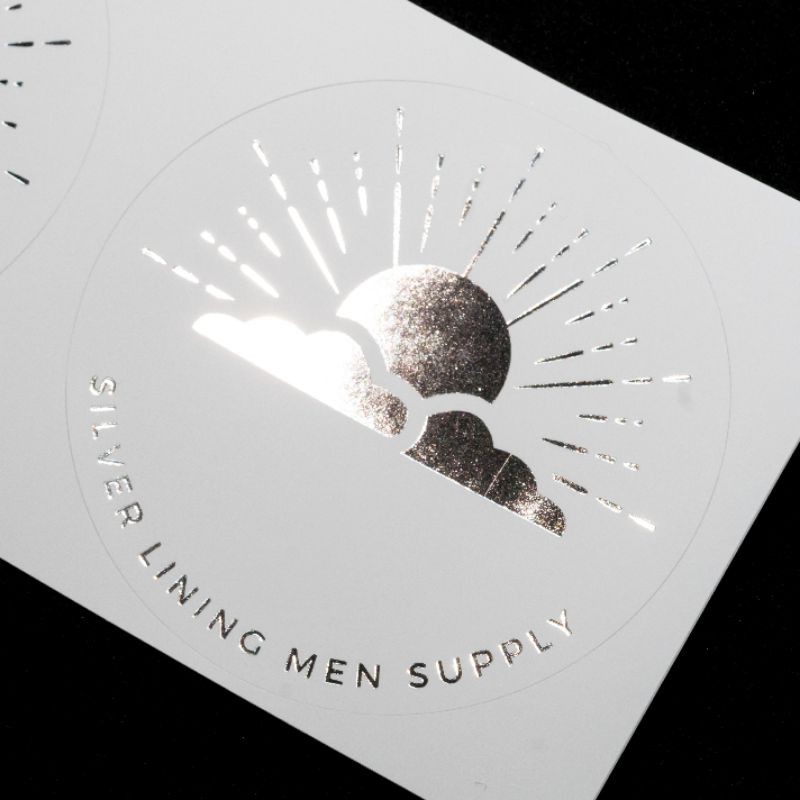 Silver Lining Men Supply Stickers | Shopee Thailand