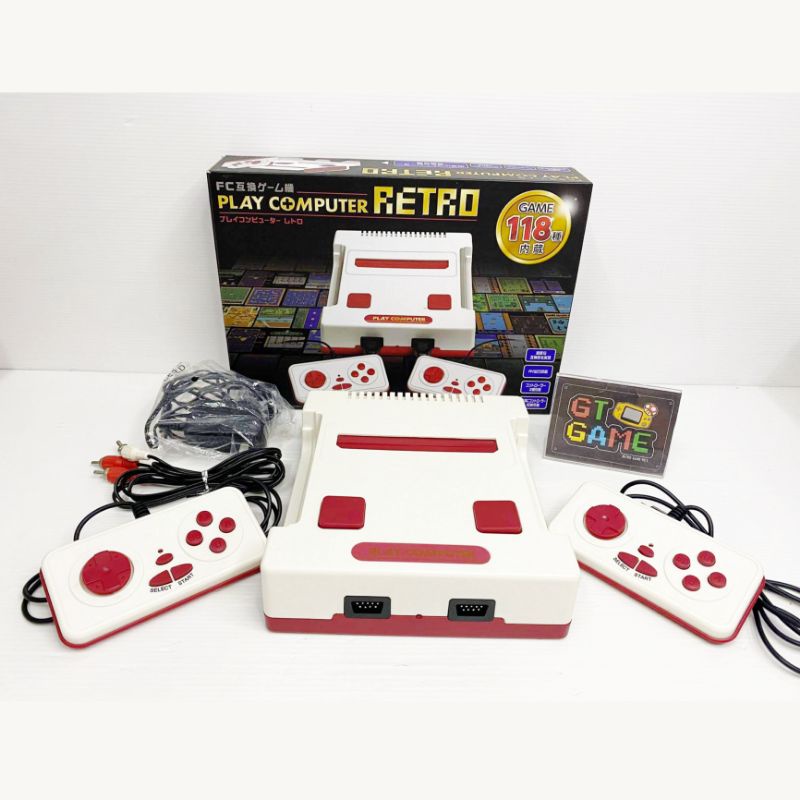 Retro Game Famiclone 118 in 1 Boxed🕹 ครบชุดพร้อมเล่นไฟไทยต่อทีวีเล่นได้ ...