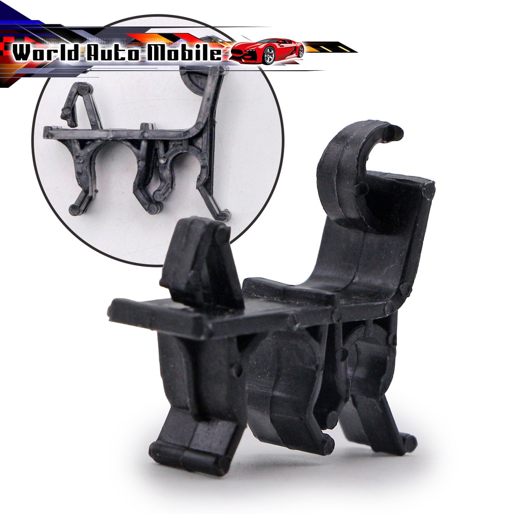 พลาสติก รับเหล็กค้ำฝากระโปรงหน้า สีดำ 1 ชิ้น Isuzu,Chevrolet Truck Faster-Z KB KBZ 2000 ปี ...