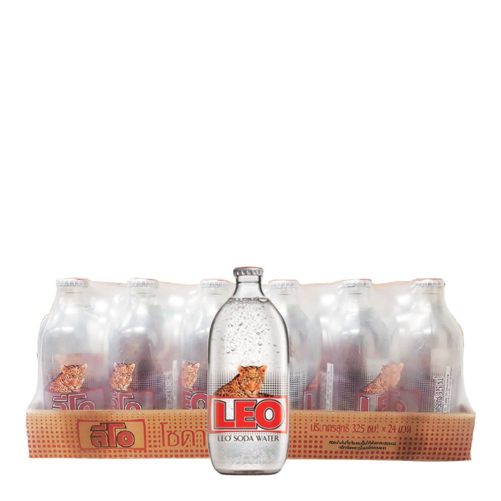 โปรโมชัน! ลีโอ โซดา 325 มล. แพ็ค 24 ขวด Leo Soda 325 ml x 24 Bottles ...