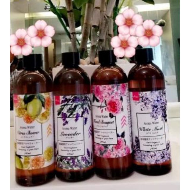 💐 น้ำหอมอโรม่า Aroma Water นำเข้า 🇯🇵ขนาด 240ml และ New and Odor package ...