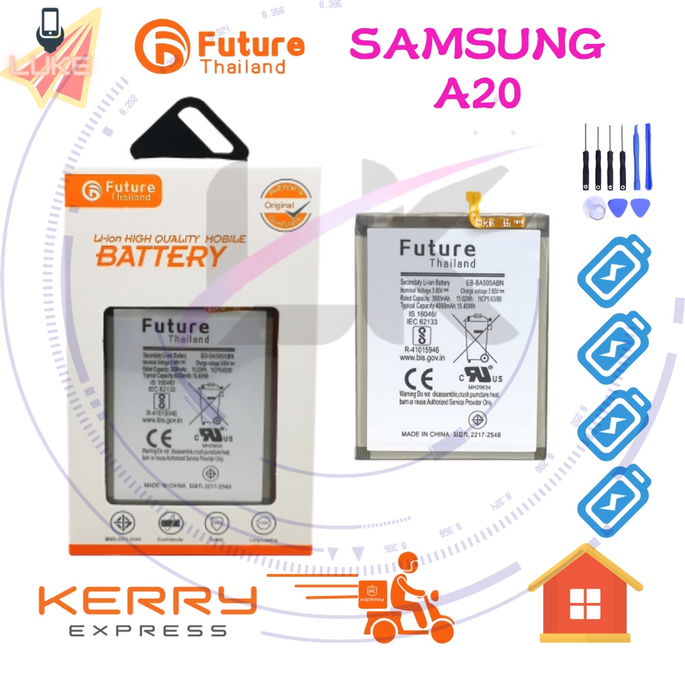 แบตเตอรี่ Future แบตเตอรี่มือถือ SAMSUNG A20 Battery แบต SAMSUNG A20 มี ...