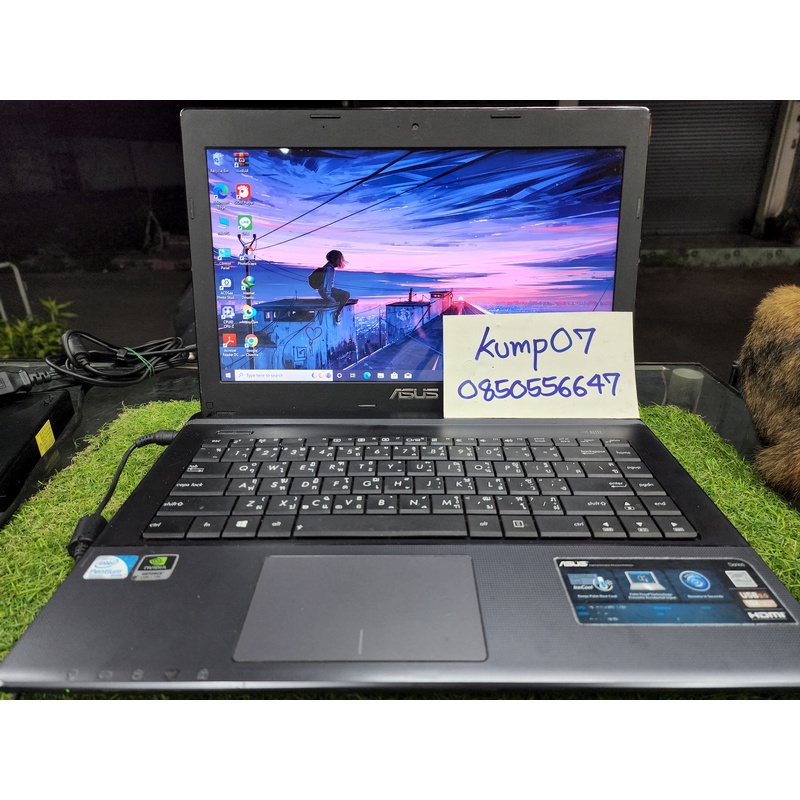 ขาย Notebook ASUS X45VD Pentium B980 RAM 4 HDD 500 มือ2 สภาพดี มีการ์ดจอ 2900 บาท ครับ | Shopee ...