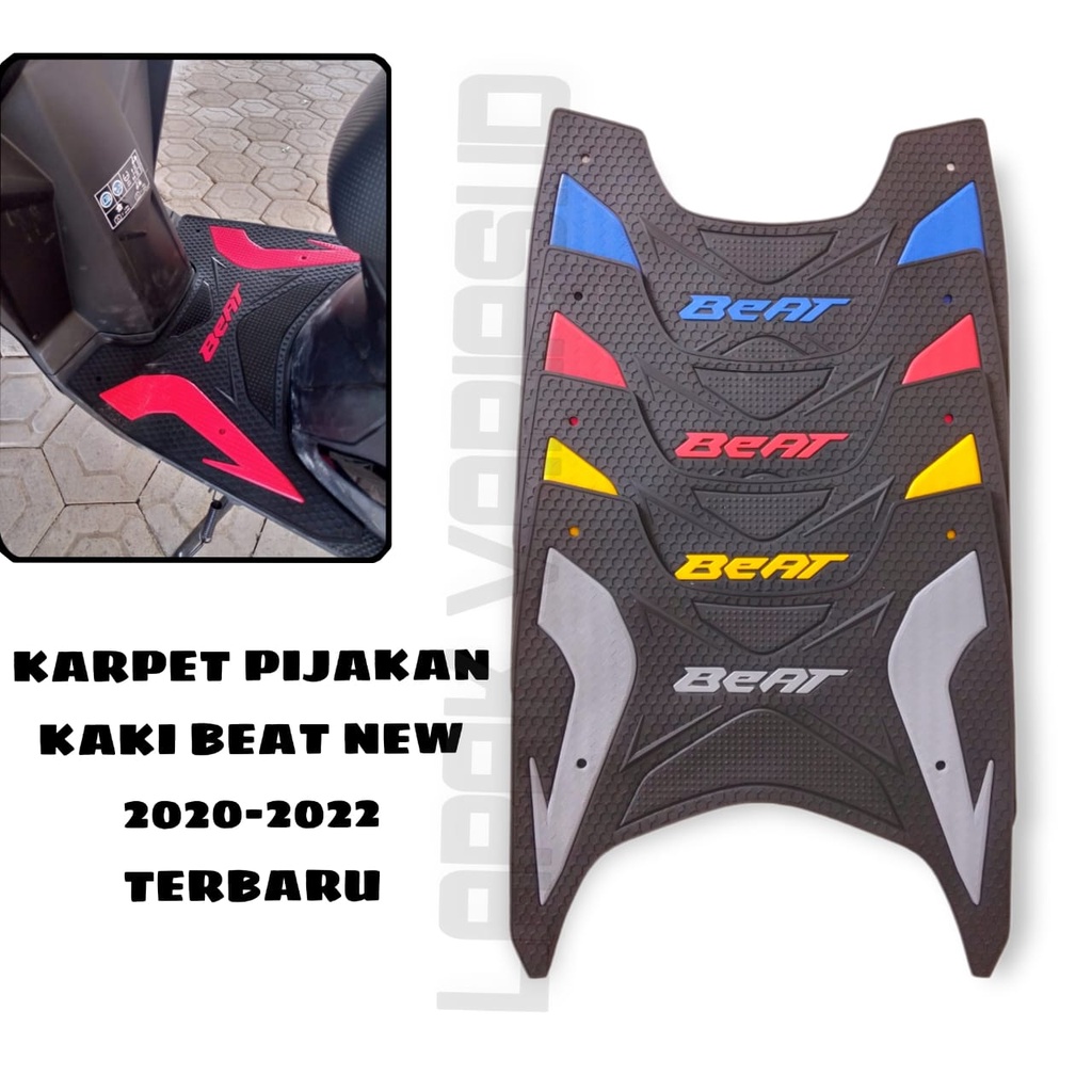 ใหม่ BEAT CARPET HONDA BEAT ESP DELUXE BEAT STREET YEAR 2020-2022 เสื่อ ...
