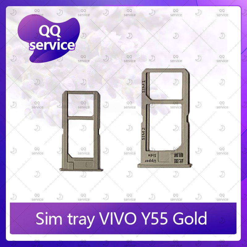 SIM VIVO Y55/VIVO Y55S อะไหล่ถาดซิม ถาดใส่ซิม Sim Tray (ได้1ชิ้นค่ะ) อะไหล่มือถือ คุณภาพดี QQ ...