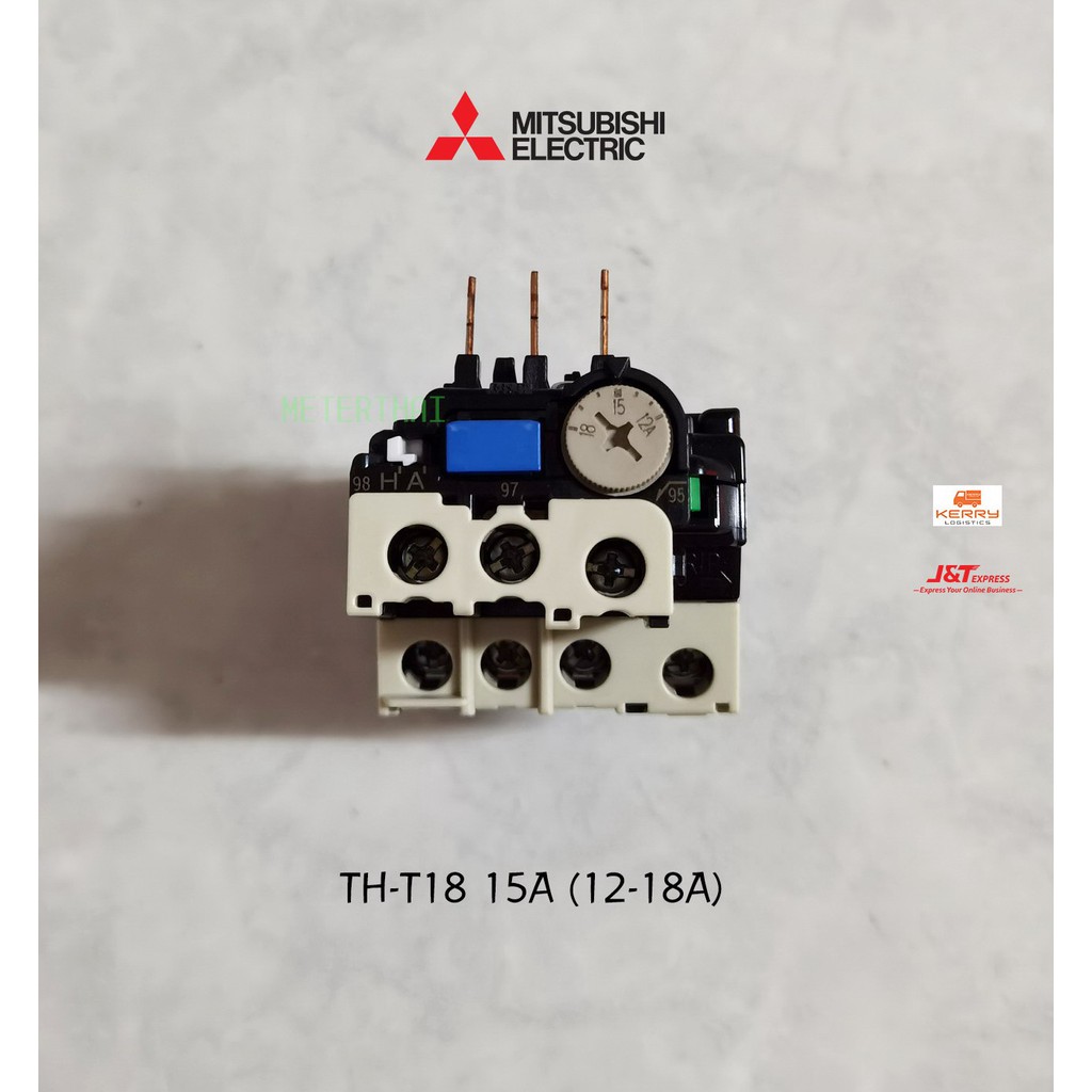 MITSUBISHI โอเวอร์โหลด Overload Relay TH-T18 15A ( 12-18A ) | Shopee ...