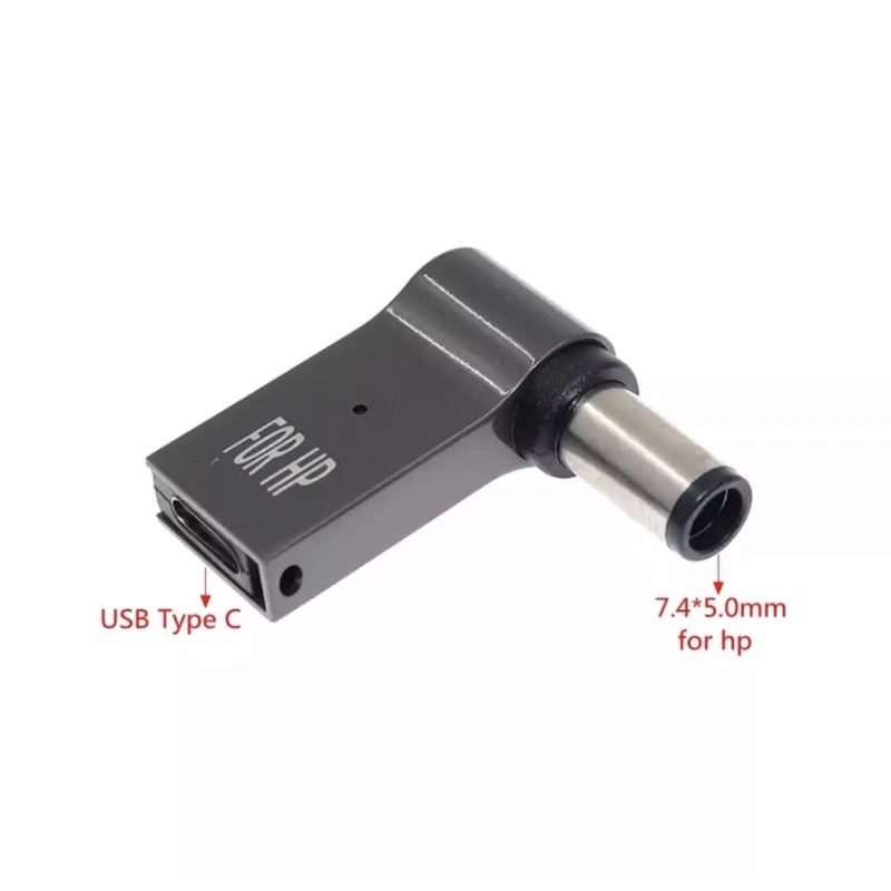65W USB Type C To Dc Power Jack Connector USB C To Universal Laptop ...
