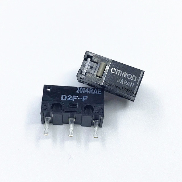 10Pcs original OMRON mouse micro switch D2FC-F-7N 10m 20m OF D2FC-F-K(50M) D2F D2F-F D2F-01 D2F ...