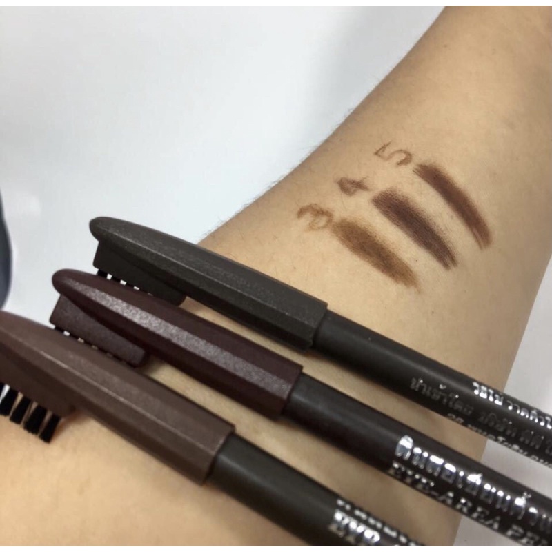 ดินสอเขียนคิ้วแอชลี่ย์ Ashley Eye-Area Pencil มีแปรงปัดแต่งทรงคิ้ว ...