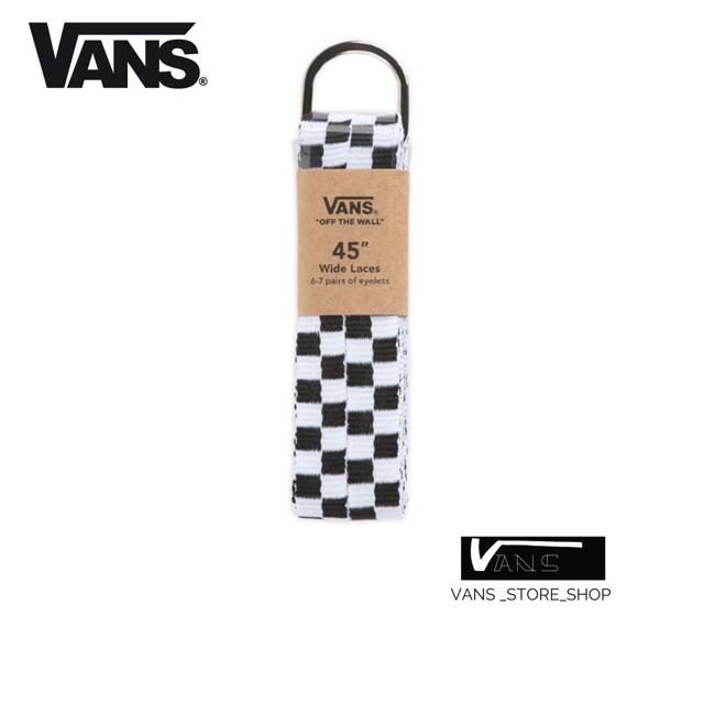 เชือกVANS LACES 45” BLACK WHITE CHECKERBOARD สินค้ามีประกันแท้ | Shopee ...