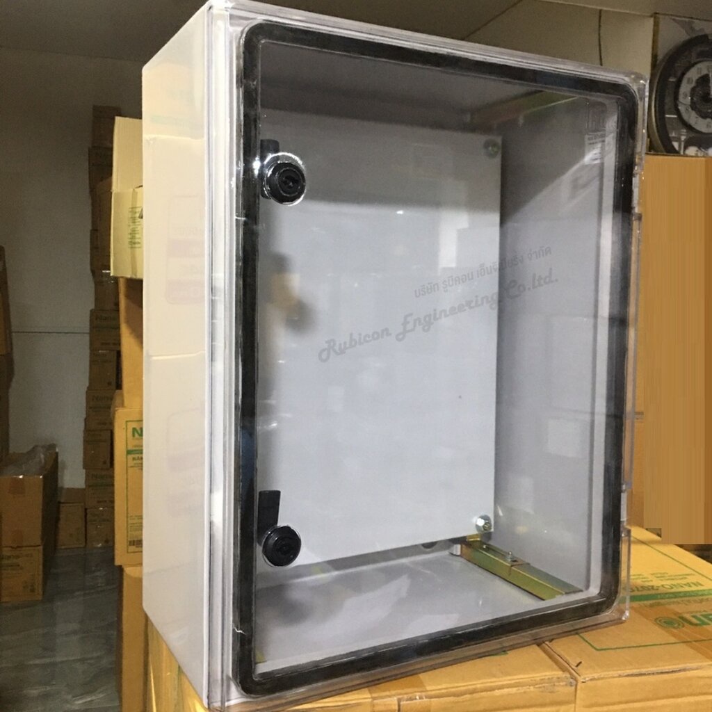 "RITTO" EPT* 3 ตู้พลาสติก พร้อมแผ่นในสำหรับยึดอุปกรณ์ แบบฝาใส (พลาสติก ...