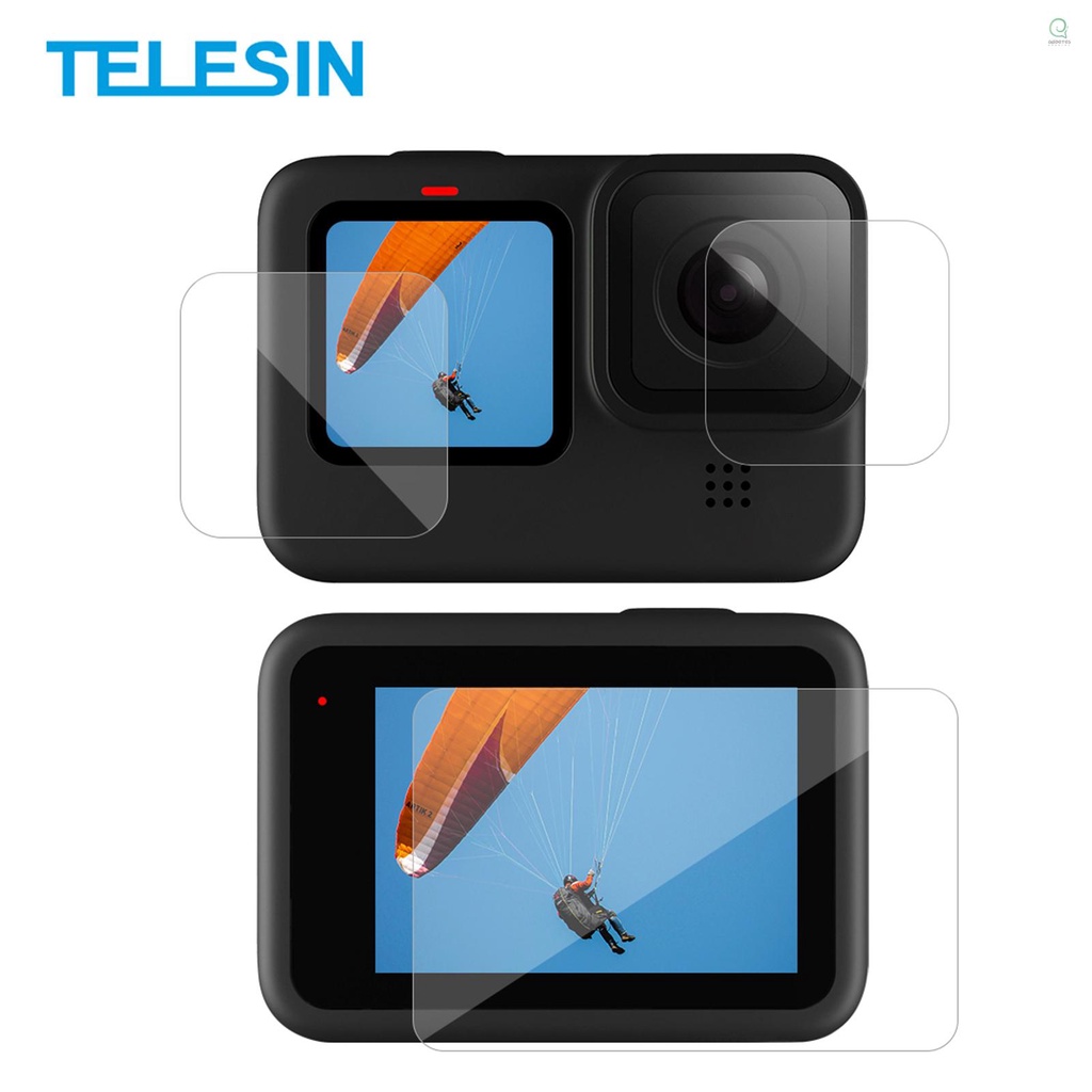 Telesin ฟิล์มกระจกนิรภัยกันรอยหน้าจอ แบบเปลี่ยน สําหรับกล้องแอคชั่น ...