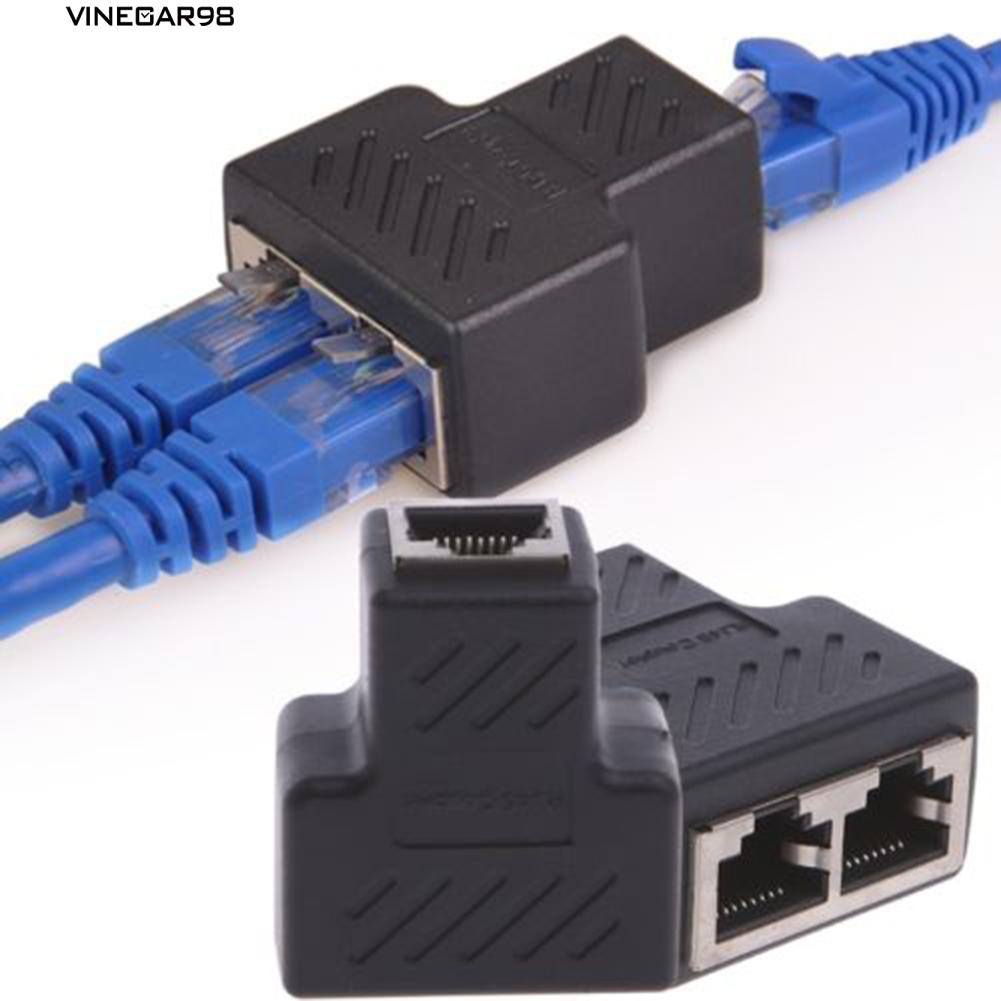 1 ถึง 2 LAN Ethernet Network Extender Adapter ปลั๊กต่อ Splitter สำหรับ ...