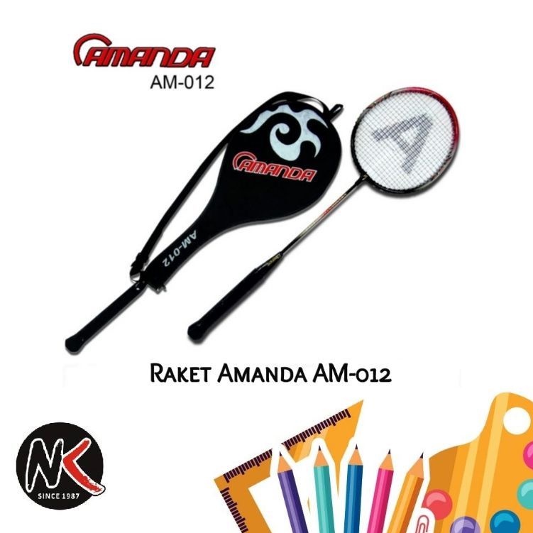 ไม้แบดมินตัน/ไม้แบดมินตัน Amanda AM-012 | Shopee Thailand