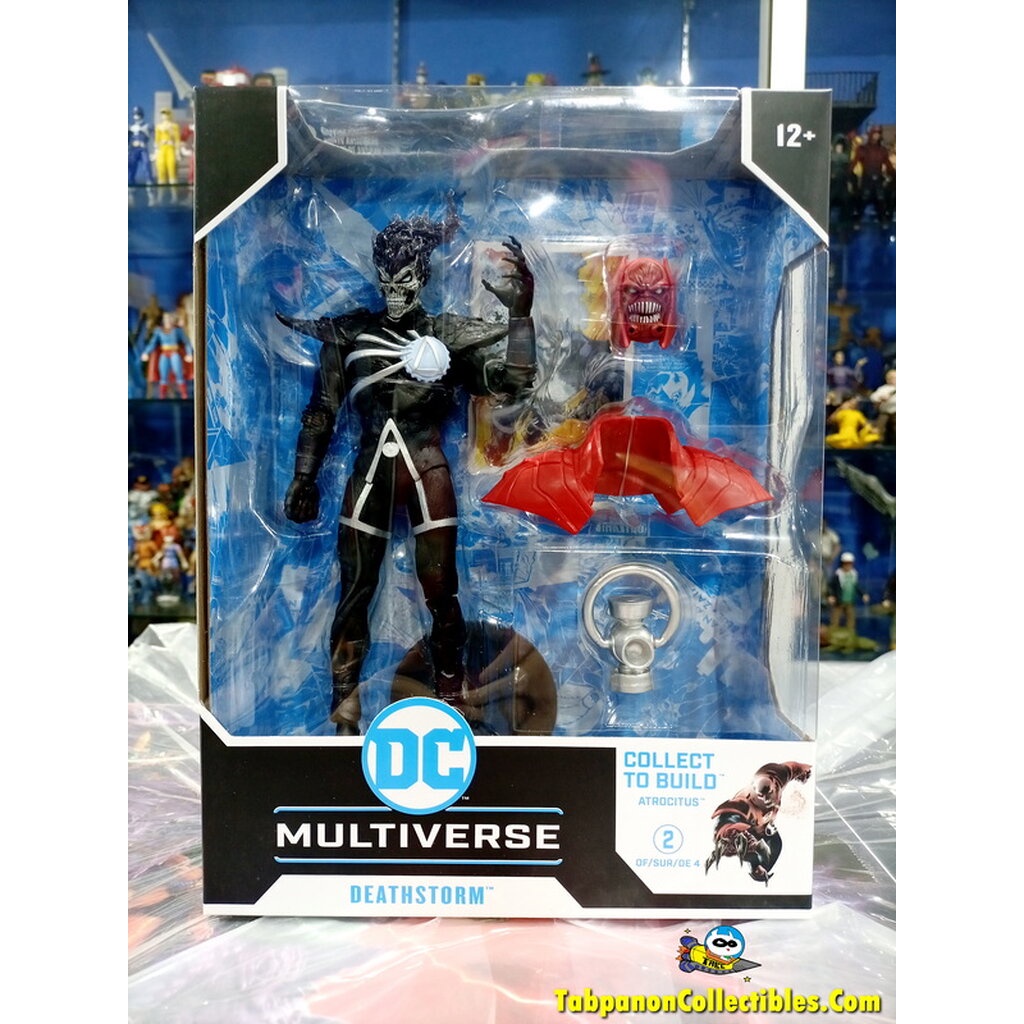 [2022.08] McFarlane DC Build-A Wave 8 Blackest Night Deathstorm 7-Inch ...