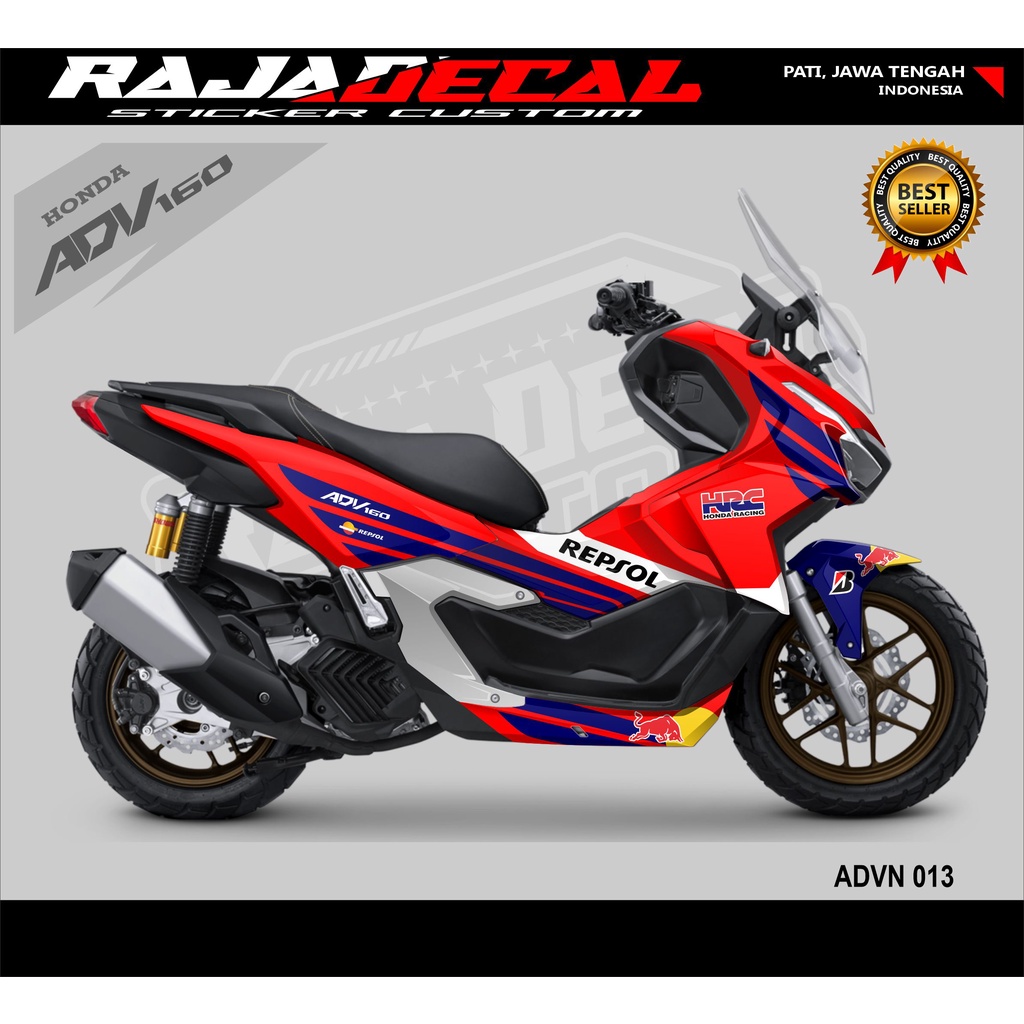Honda ADV 160 2022 Modification-ADV 160 สติ๊กเกอร์รูปลอกออกแบบมากับ ...