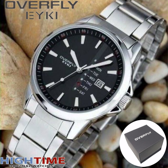 Overfly Eyki นาฬิกาข้อมือ 🔥สำหรับชาย ของแท้กันน้ำได้ โชว์วันที่และวัน ...
