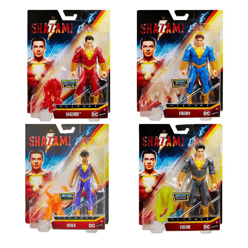 Mattel DC COMICS™ Shazam!™ Action Figure 6" หุ่นฟิกเกอร์ ซาแซม ขนาด 6 ...