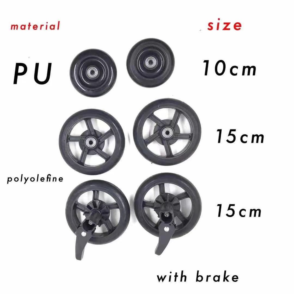 อะไหล่ยาง สําหรับรถเข็นเด็ก 5 ล้อ Roda Kid Magic Stroller Roda D8 X9 M8 ...