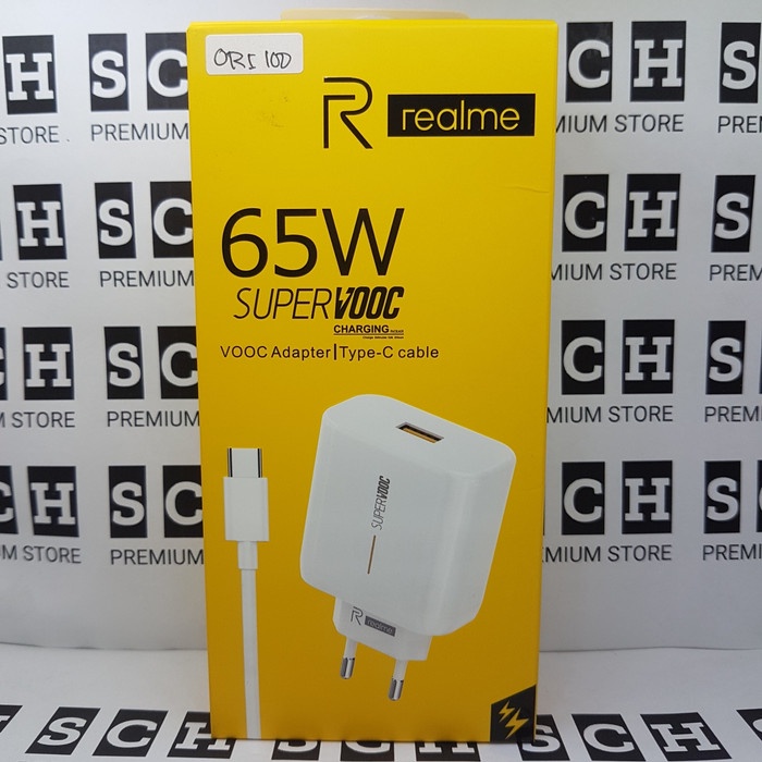 ขาย REALME SUPER VOOC 65W Usb Type C Ori100% ที่ชาร์จ | Shopee Thailand