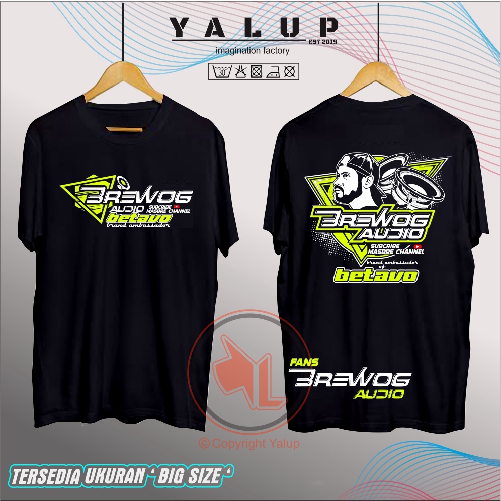 เสื้อยืด AUDIO BREWOG/BETAVO BREWOK รุ่นใหม่ล่าสุด - ช่อง MasbRe ...