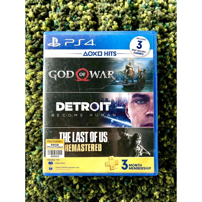 แผ่นเกม ps4 มือสอง / God of war + Detroit / zone 3 | Shopee Thailand