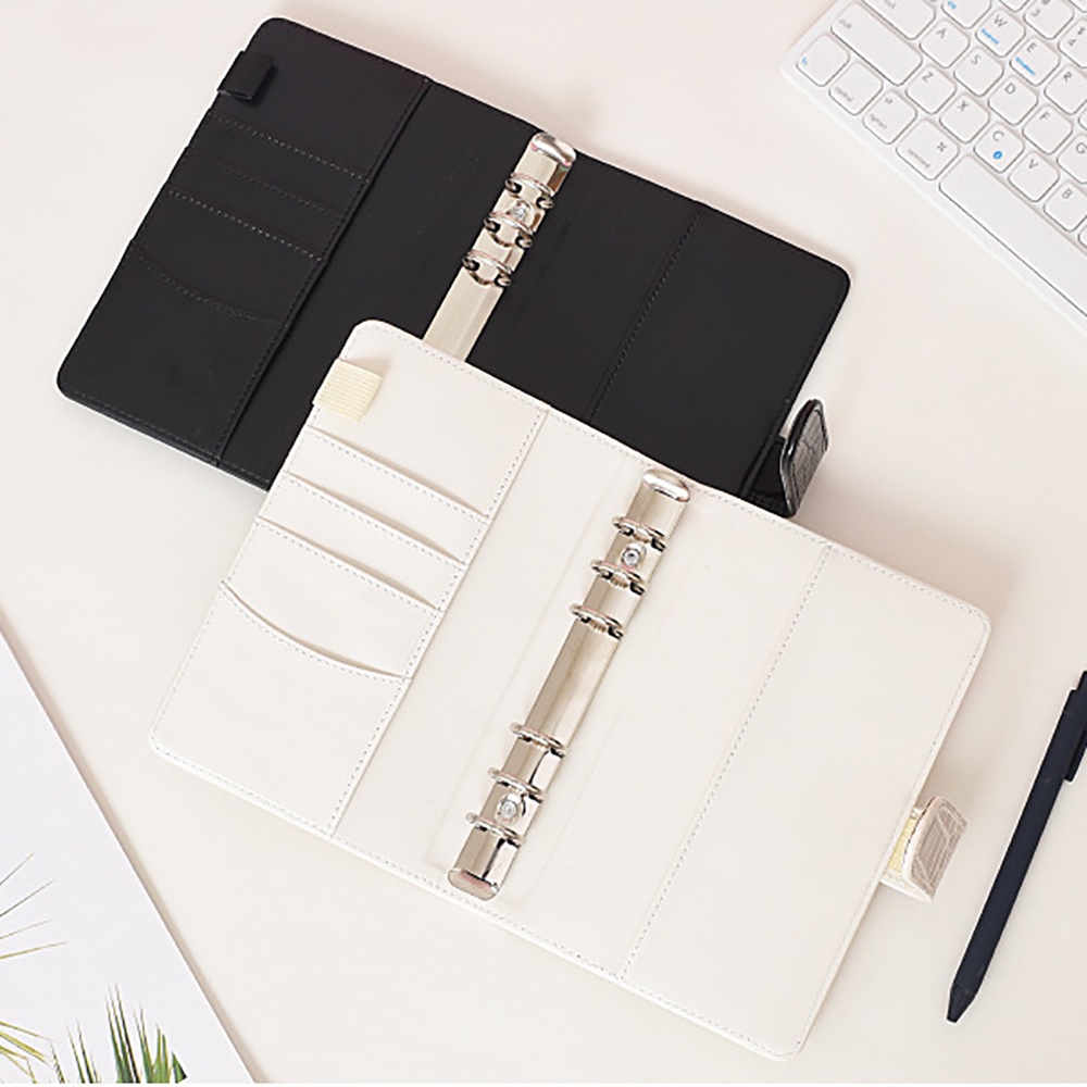 ปกสมุดไดอารี่ แพลนเนอร์ ลายหนังจระเข้ ขนาด A5 A6 สีมาการอง DIY | Shopee ...