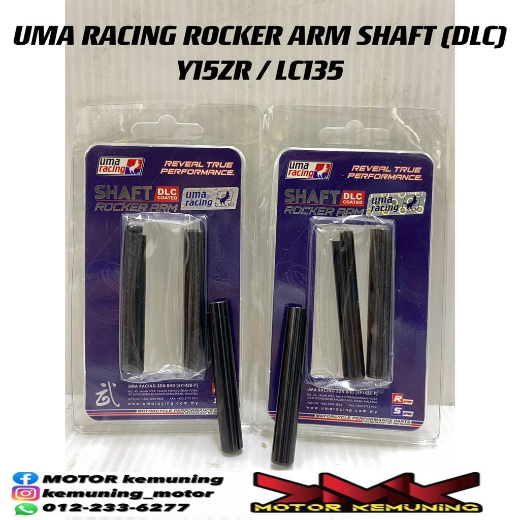 Uma RACING ROCKER ARM SHAFT (DLC) Y15ZR / LC135 / R15 / NVX / Y16 ...