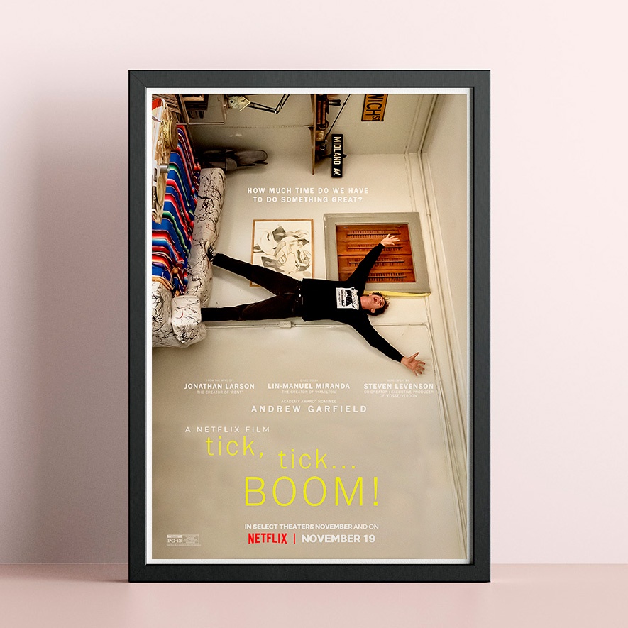 tick, tick...BOOM! Poster (2021) Andrew Garfield, Jonathan Larson ...